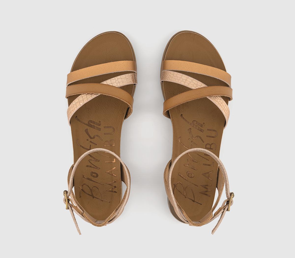 Blowfish Malibu Maylie Sandals Bee Honey Multi - Women’s Sandals