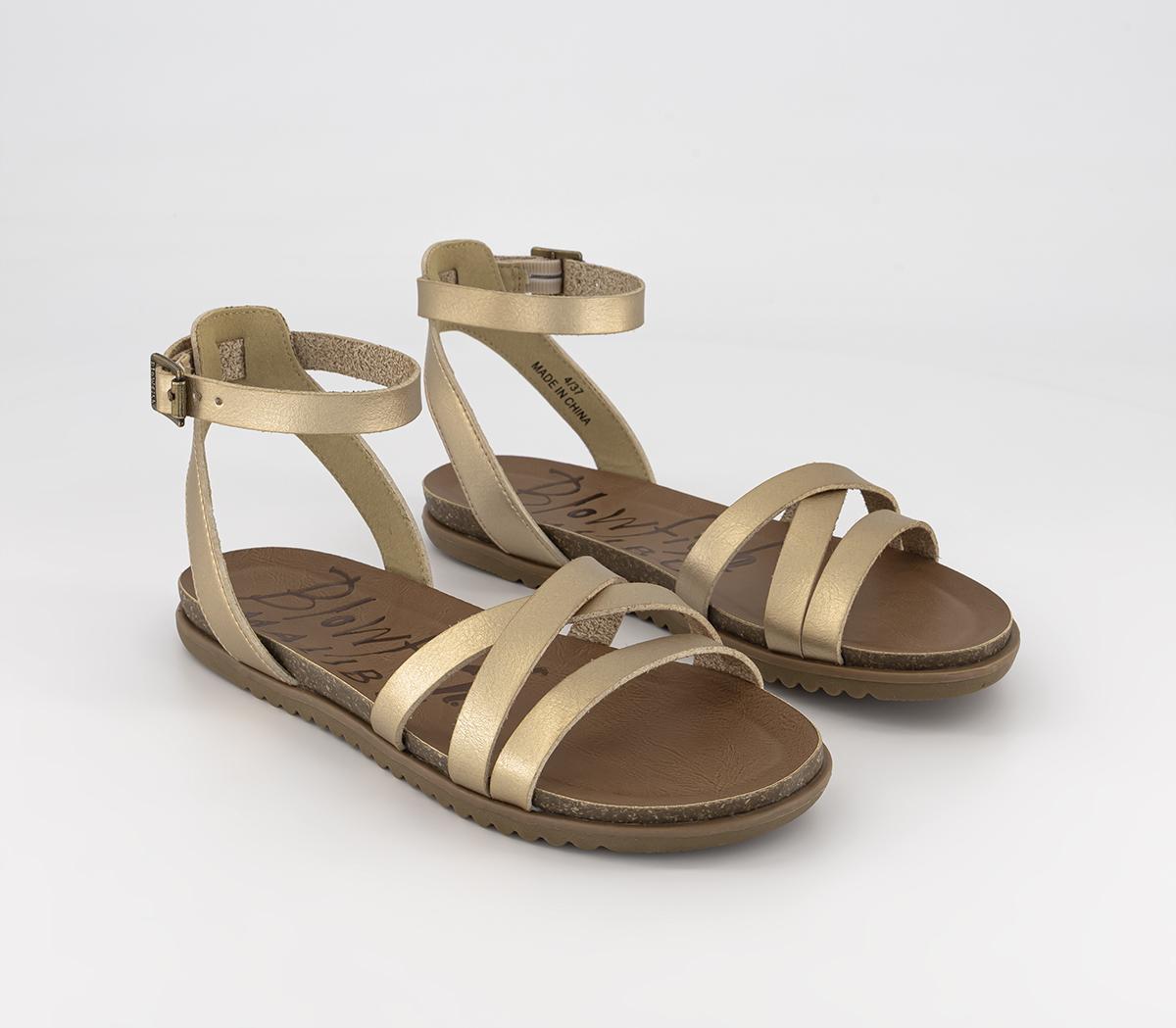 Blowfish Malibu Maylie Sandals Gold - Women’s Sandals
