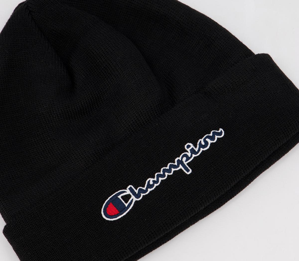Champion Rochester Beanie Cap Script Black - Accessories