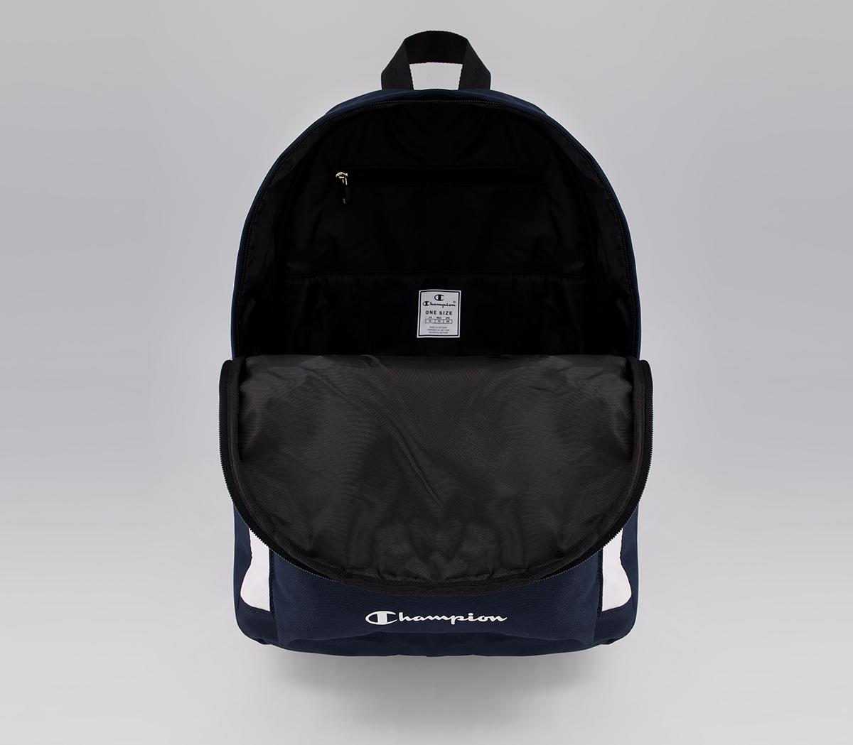 Champion Legacy Colour Blocked Backpack Red Navy White - Accessories