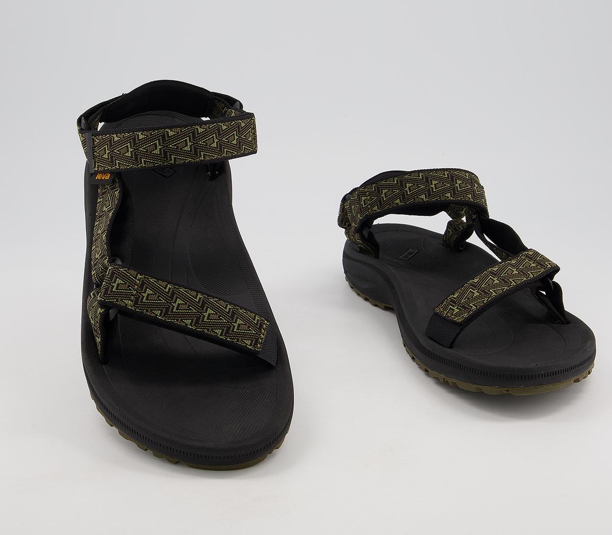 Teva Winsted Sandals Bamboo Dark Olive - Men’s Sandals