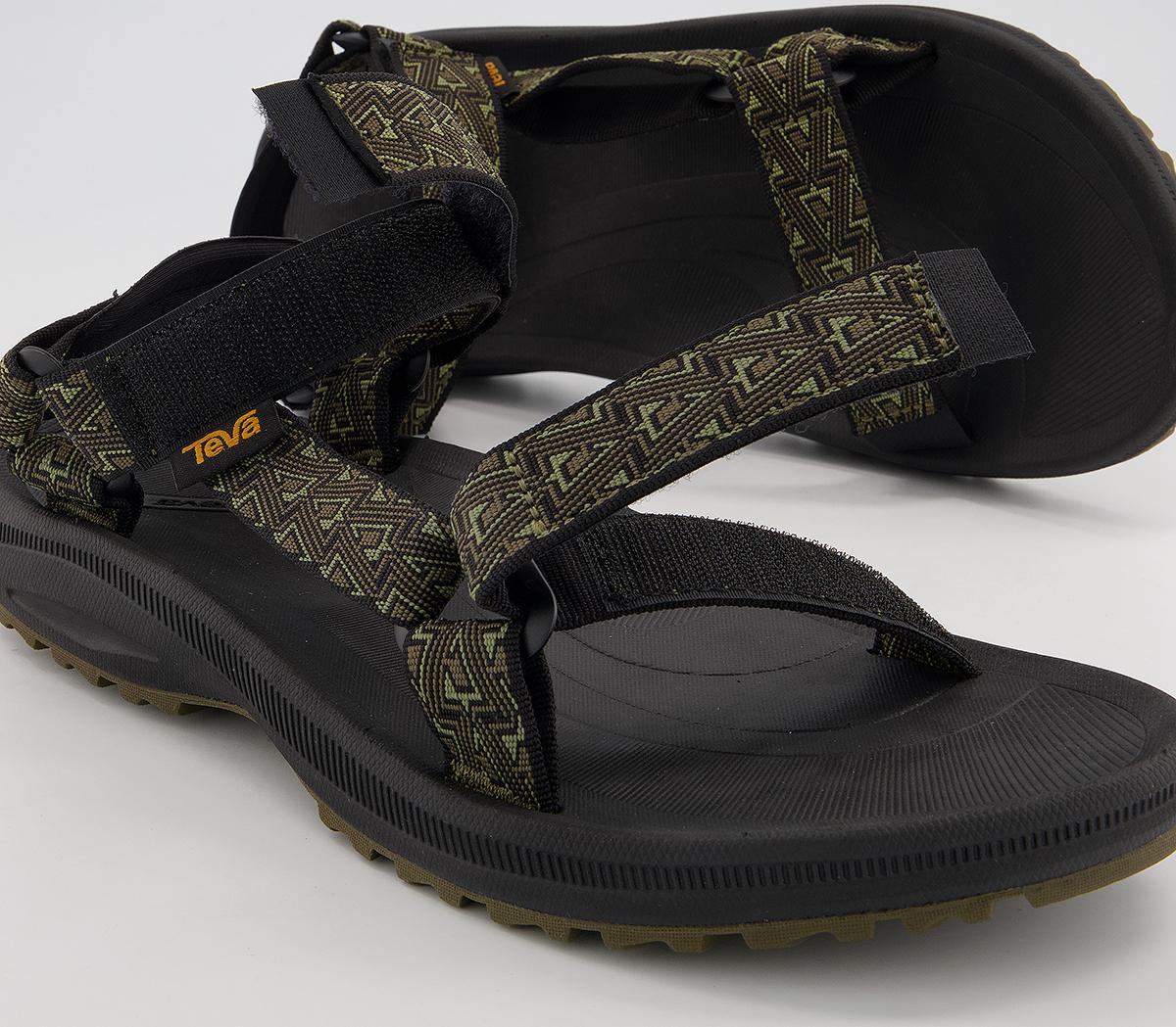 Teva Winsted Sandals Bamboo Dark Olive - Men’s Sandals