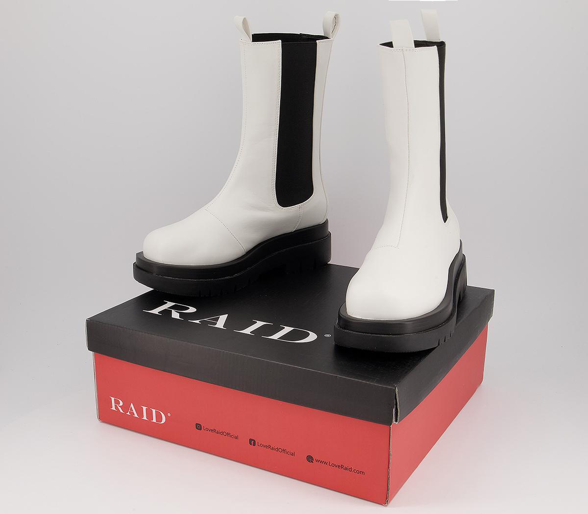 Raid Alexa Boots White - Women's Ankle Boots