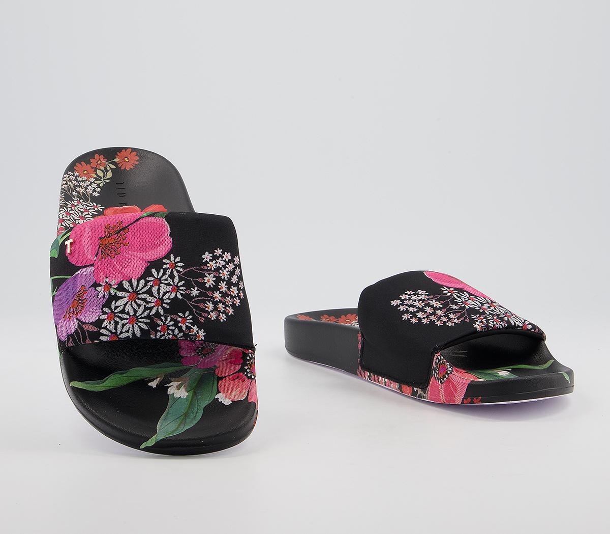 Ted Baker Ashlin Sliders Black - Women’s Sandals