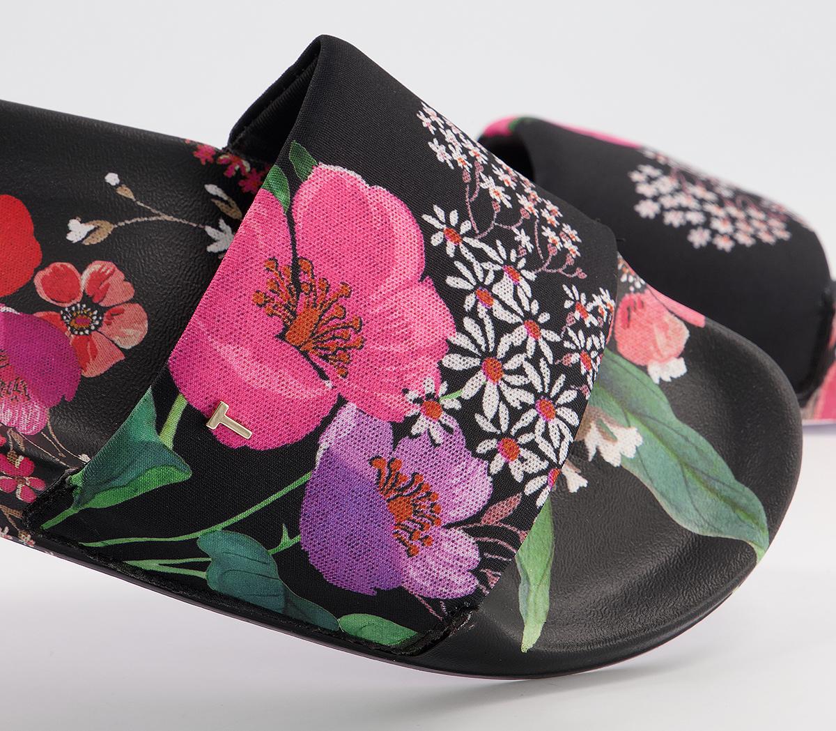 Ted Baker Ashlin Sliders Black - Women’s Sandals