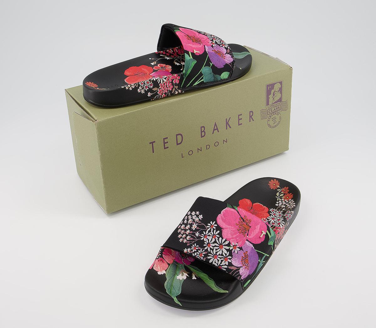 Ted Baker Ashlin Sliders Black - Women’s Sandals