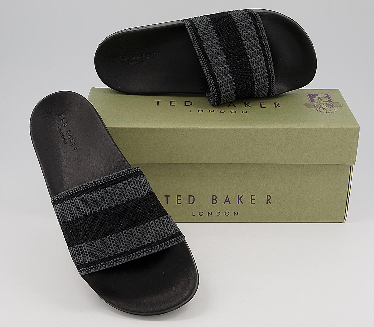 Ted Baker Danoup Sliders Black - Men’s Sandals