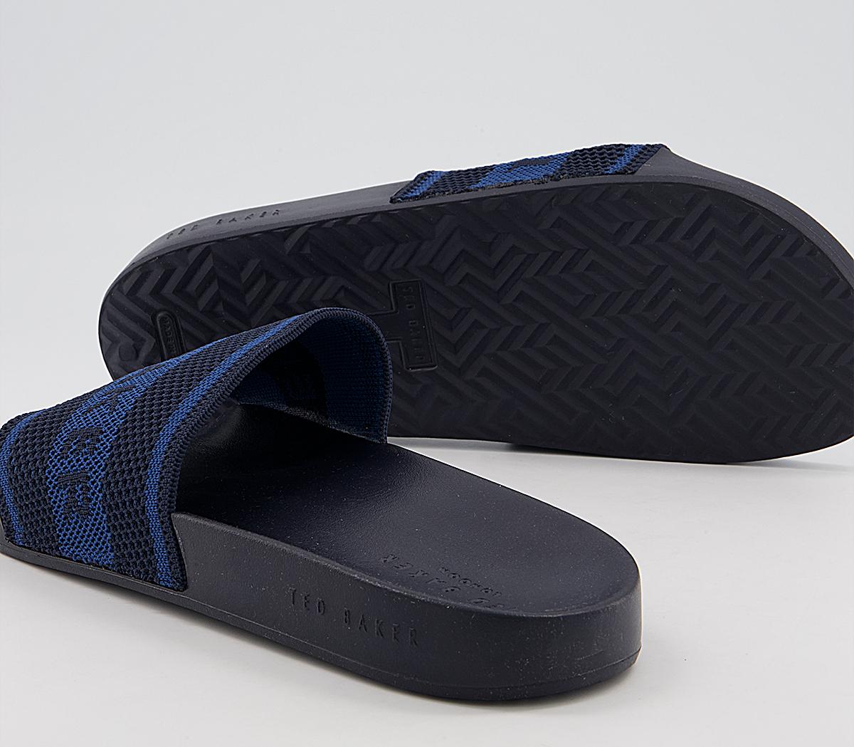 Ted Baker Danoup Sliders Navy - Men’s Sandals