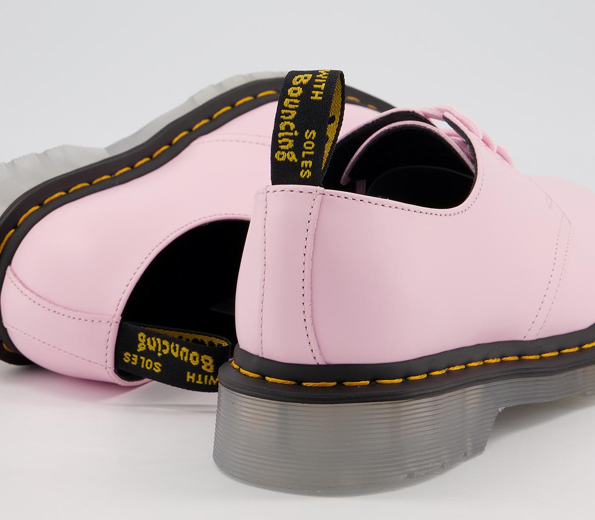 Dr. Martens 1461 Ice 3 Eye Shoes Pale Pink - Flat Shoes for Women