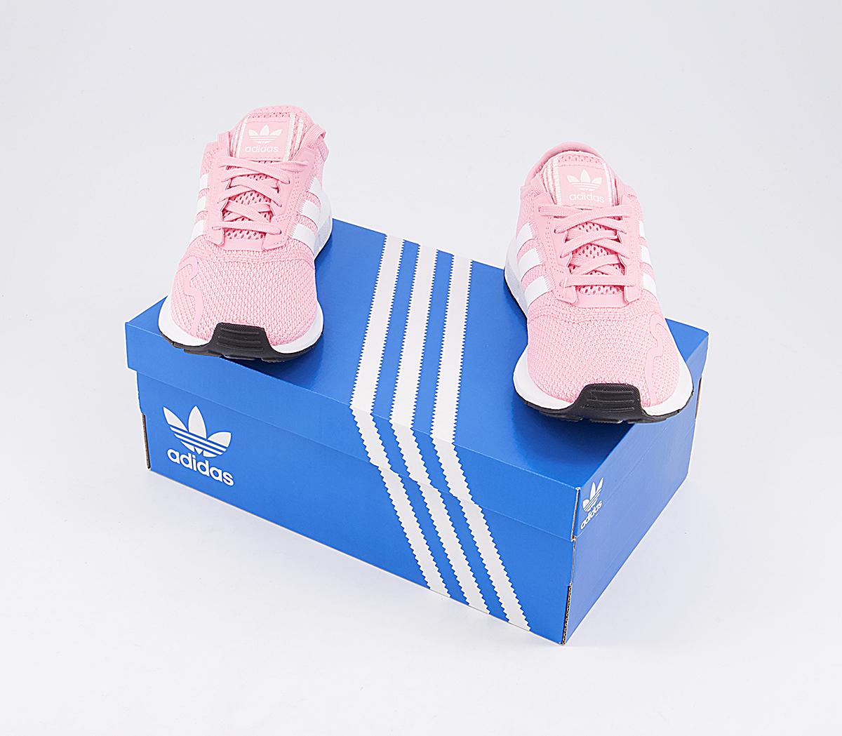 adidas Swift Run X Kids Trainers Light Pink White - Unisex
