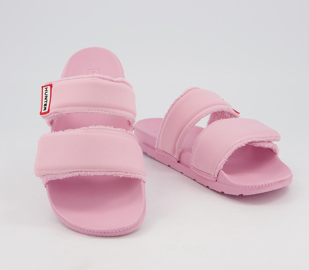 Hunter Original Two Strap Sandals Pink - Women’s Sandals