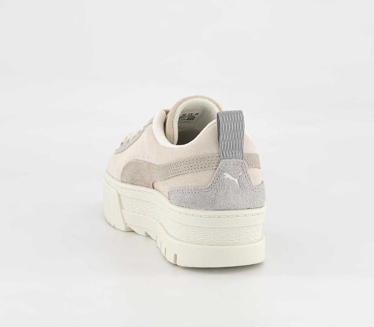 PUMA Mayze Trainers White Island Pink Marshmallow - Women's Trainers