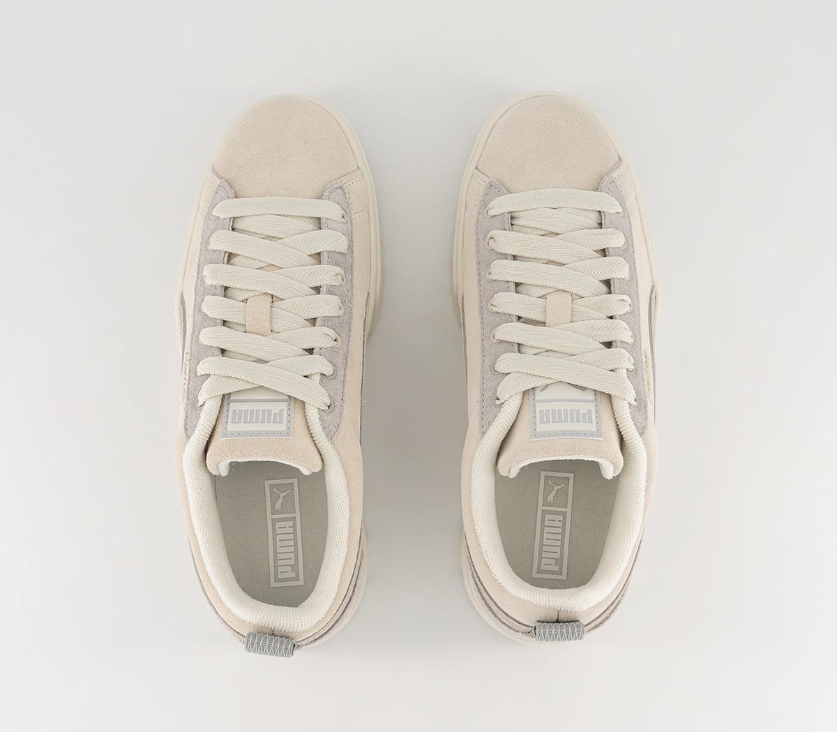 PUMA Mayze Trainers White Island Pink Marshmallow - Women's Trainers