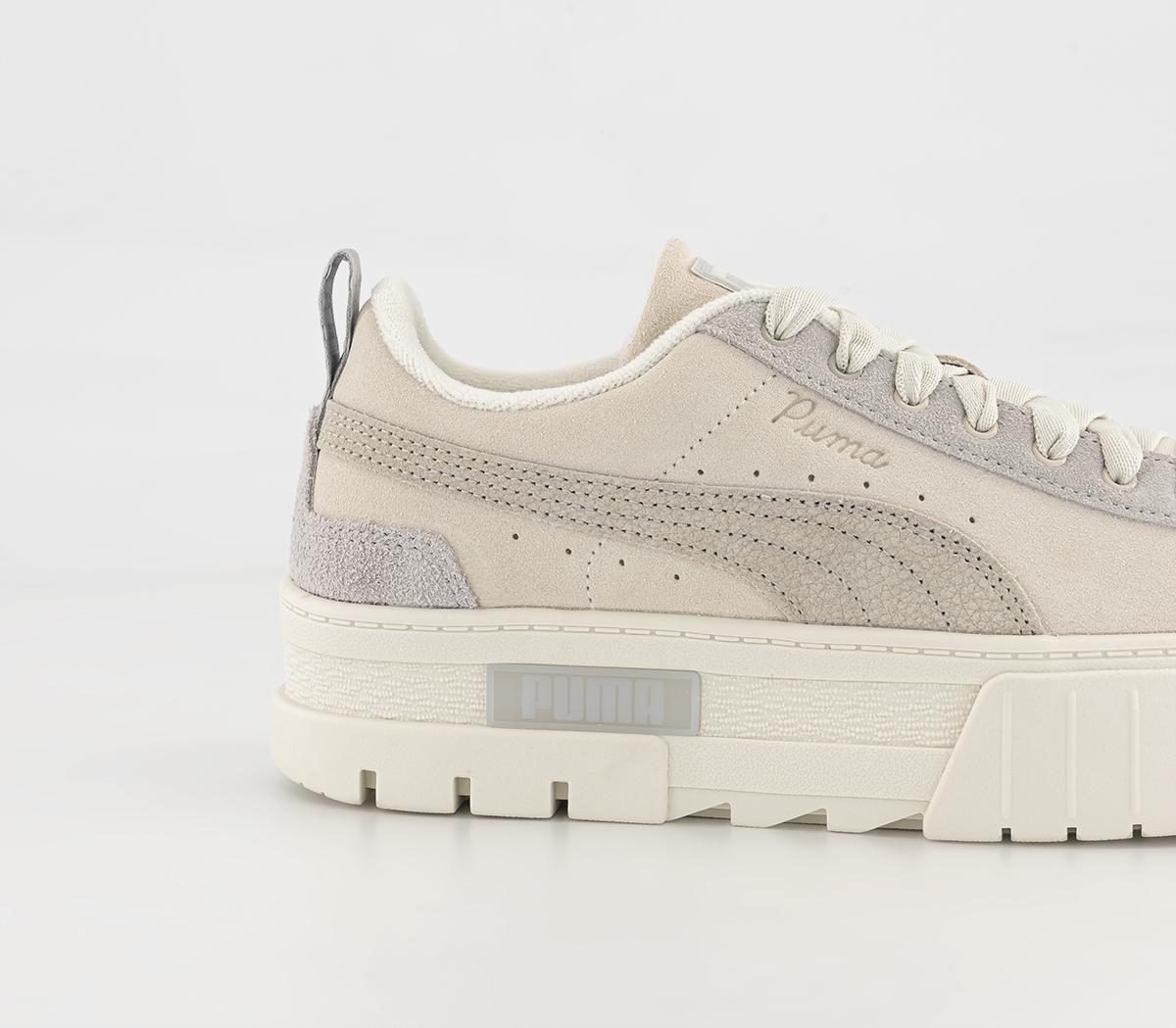 PUMA Mayze Trainers White Island Pink Marshmallow - Women's Trainers