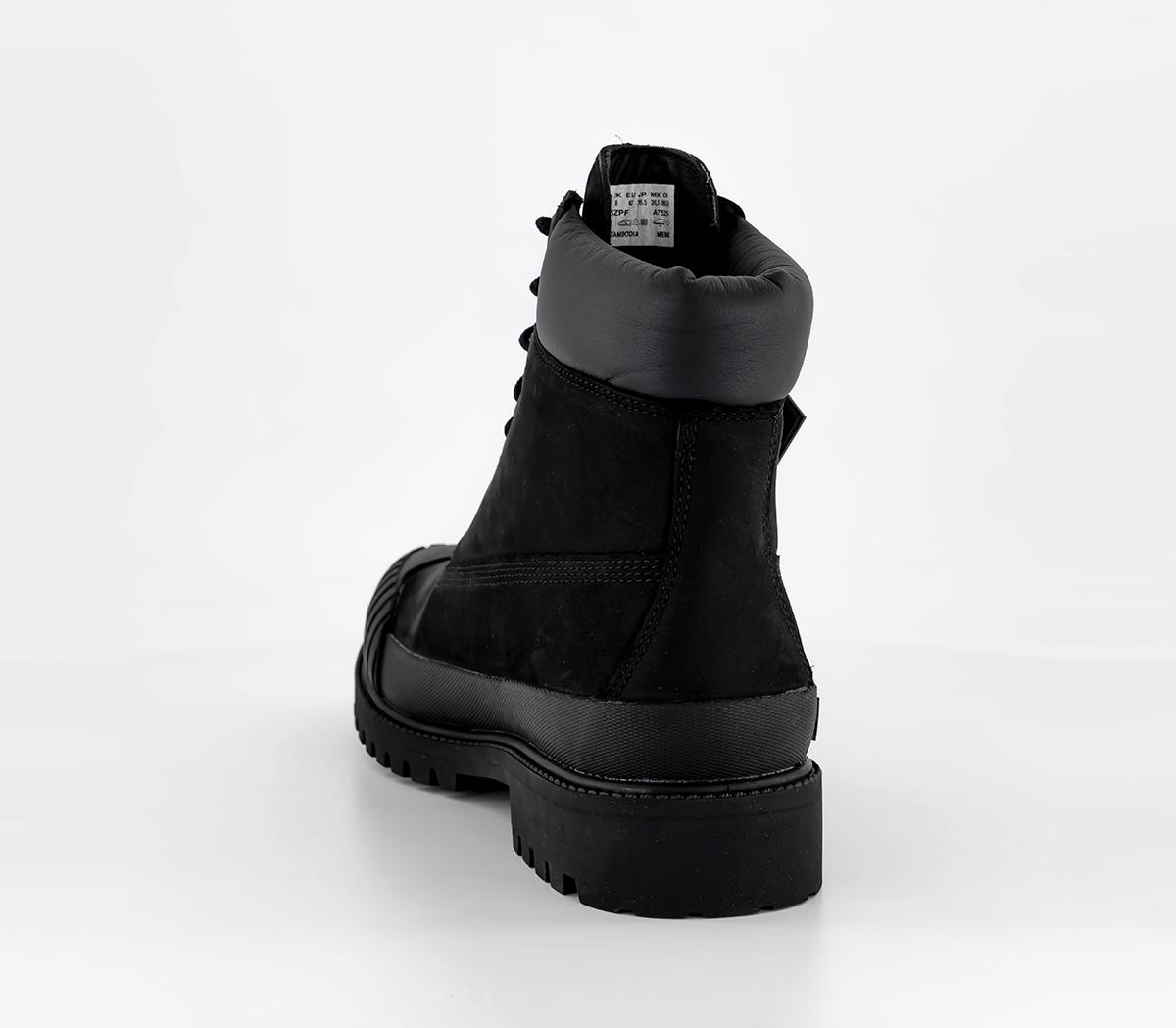 Timberland 6 In Premium Rubber Toe Boots Black - Men’s Boots