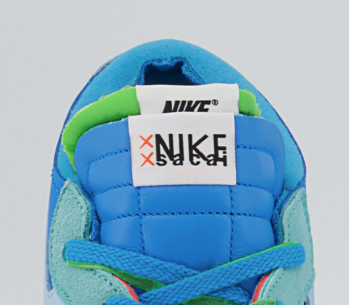 Nike Blazer Low Sacai K Neptune Blue Bluecap White Opti Yellow - Unisex ...