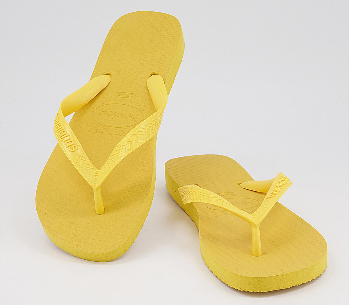 Havaianas Top Flip Flops Gold Yellow - Women’s Flip-Flops