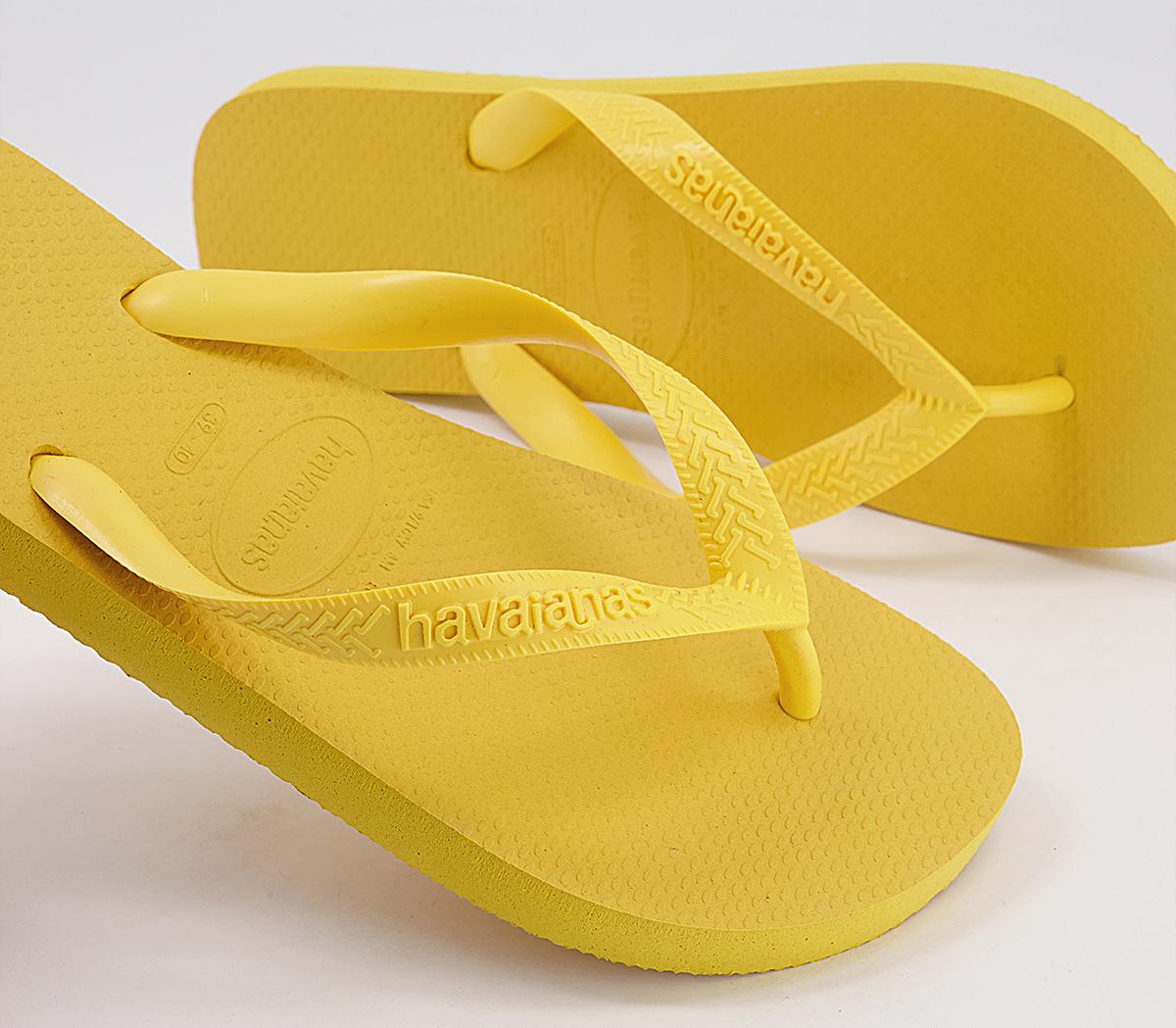 Havaianas Top Flip Flops Gold Yellow - Women’s Flip-Flops