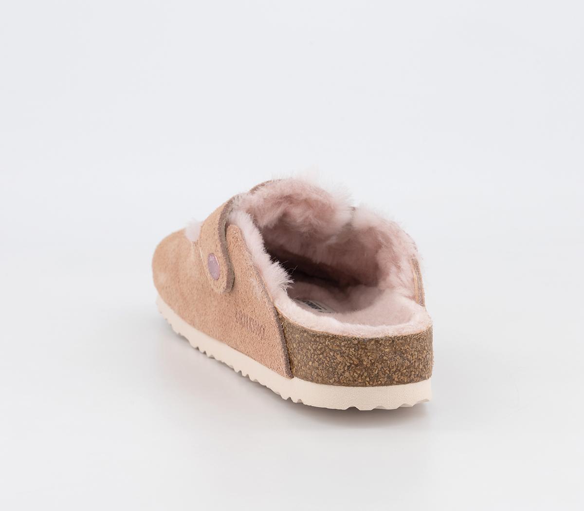 BIRKENSTOCK Boston Shearling Clogs Light Rose - Premium Gifts