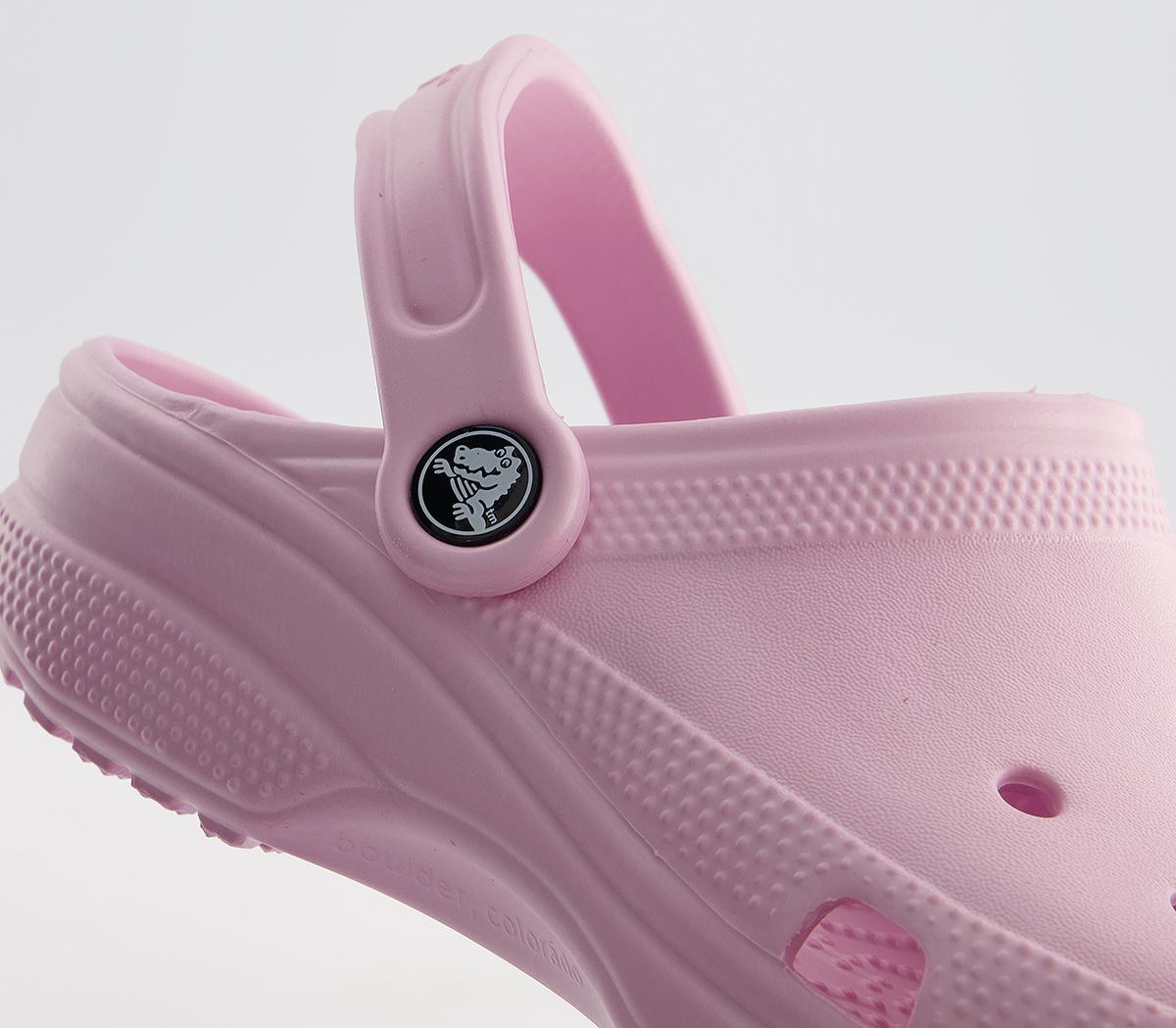 Crocs Classic Clogs Ballerina Pink - Flat Shoes for Women