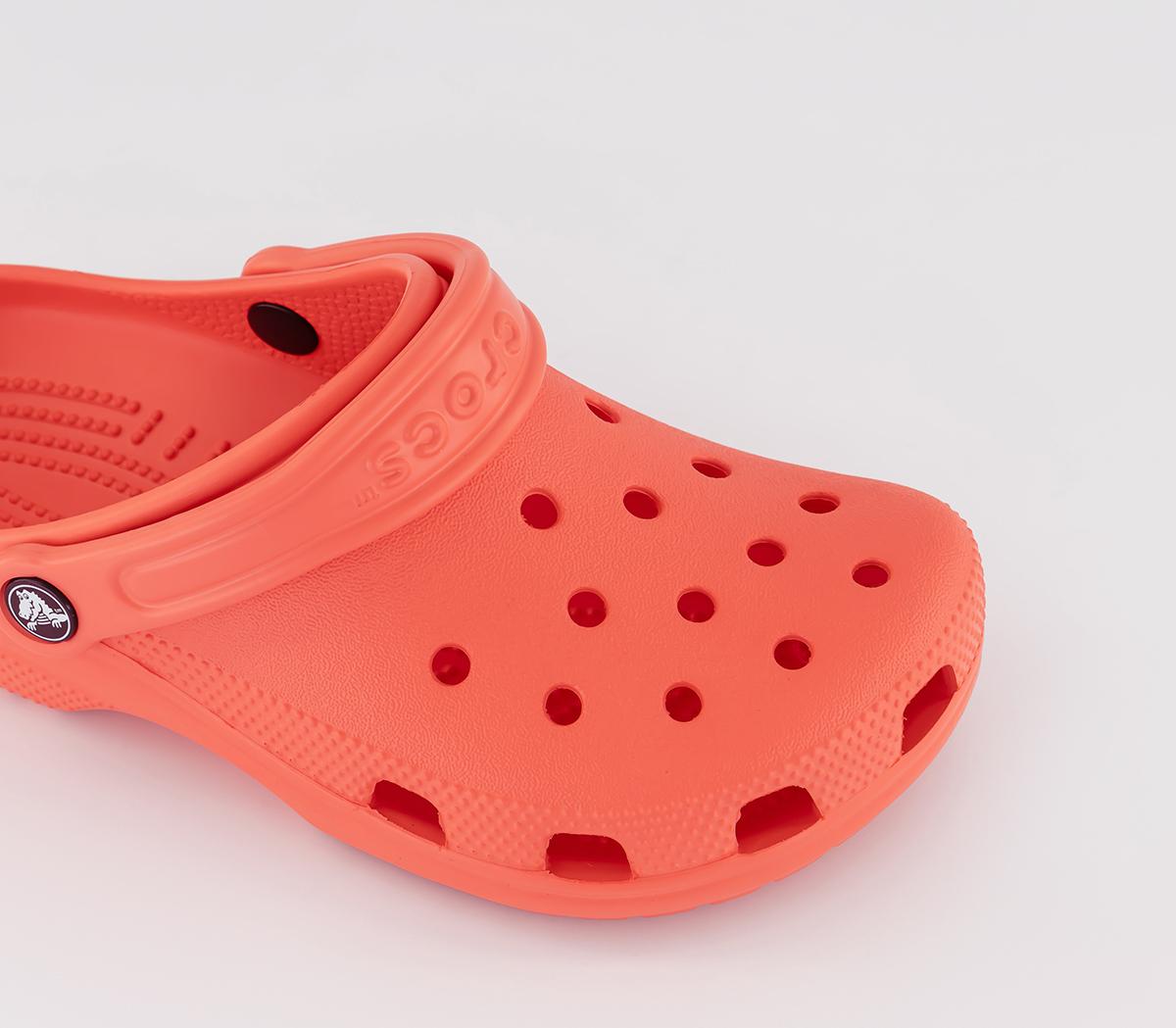 Crocs Classic Clogs Neon Watermelon - Flat Shoes for Women