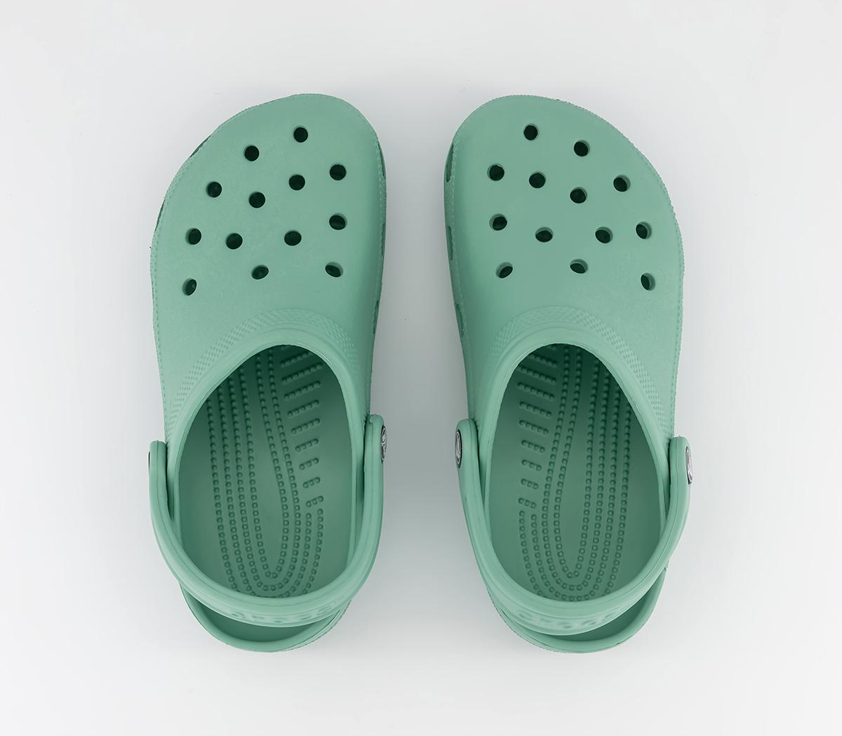 Crocs Classic Clogs Jade Stone - Flat Shoes for Women