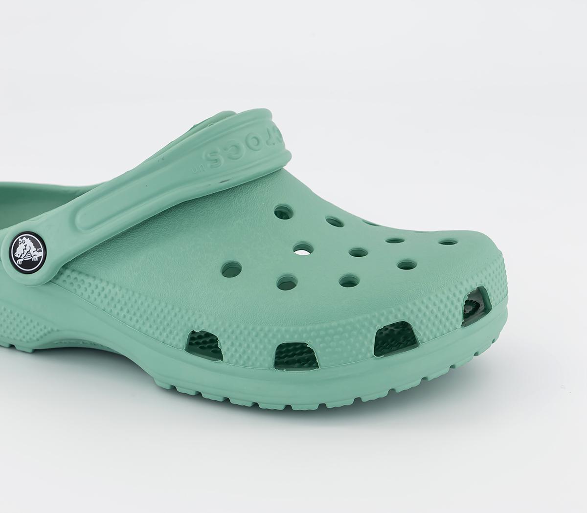 Crocs Classic Clogs Jade Stone - Flat Shoes for Women