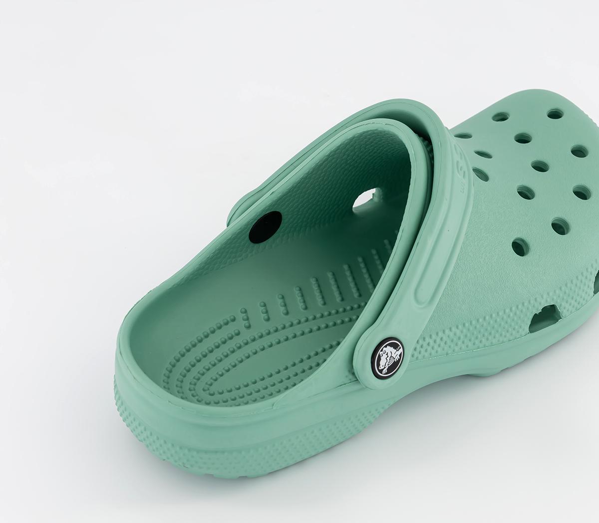 Crocs Classic Clogs Jade Stone - Flat Shoes for Women