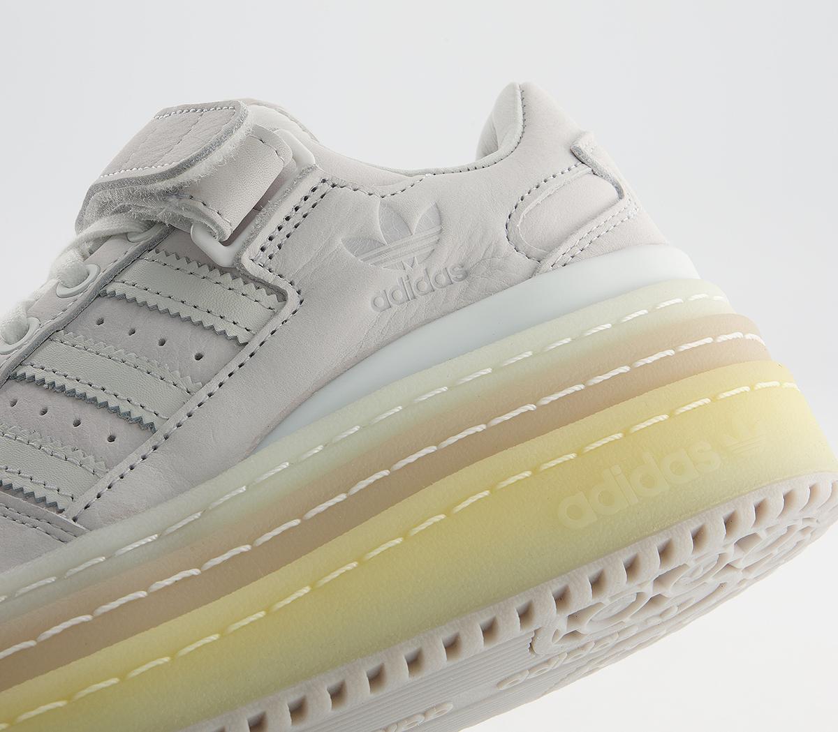 adidas Consortium Triple Platform Low Trainers Crystal White White ...