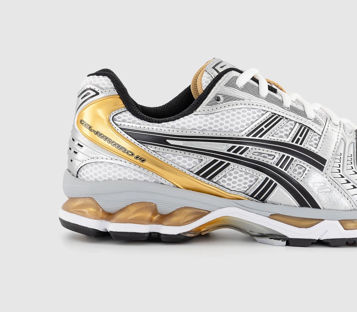 ASICS Gel-kayano 14 Trainers White Pure Gold - Men's Trainers