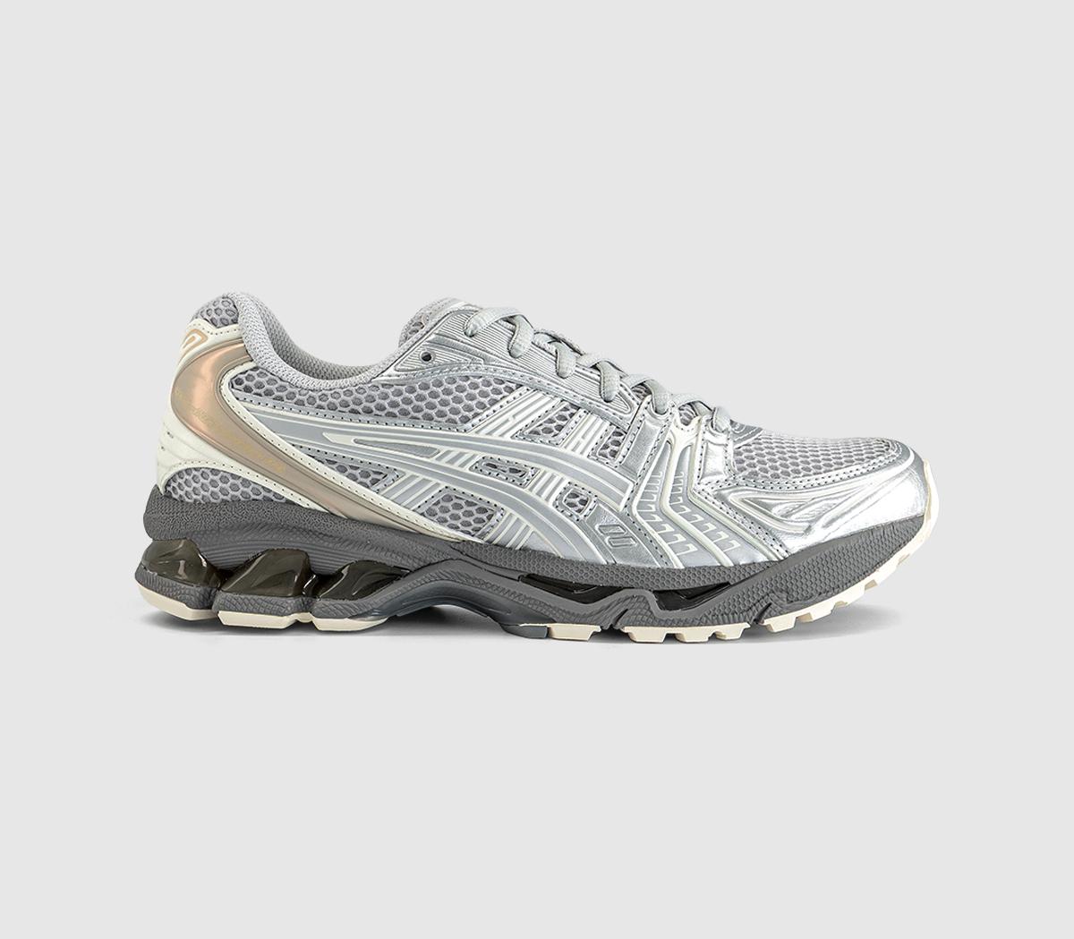 Click here for ASICS Womens Gel-kayano 14 Trainers Concrete Pure... prices