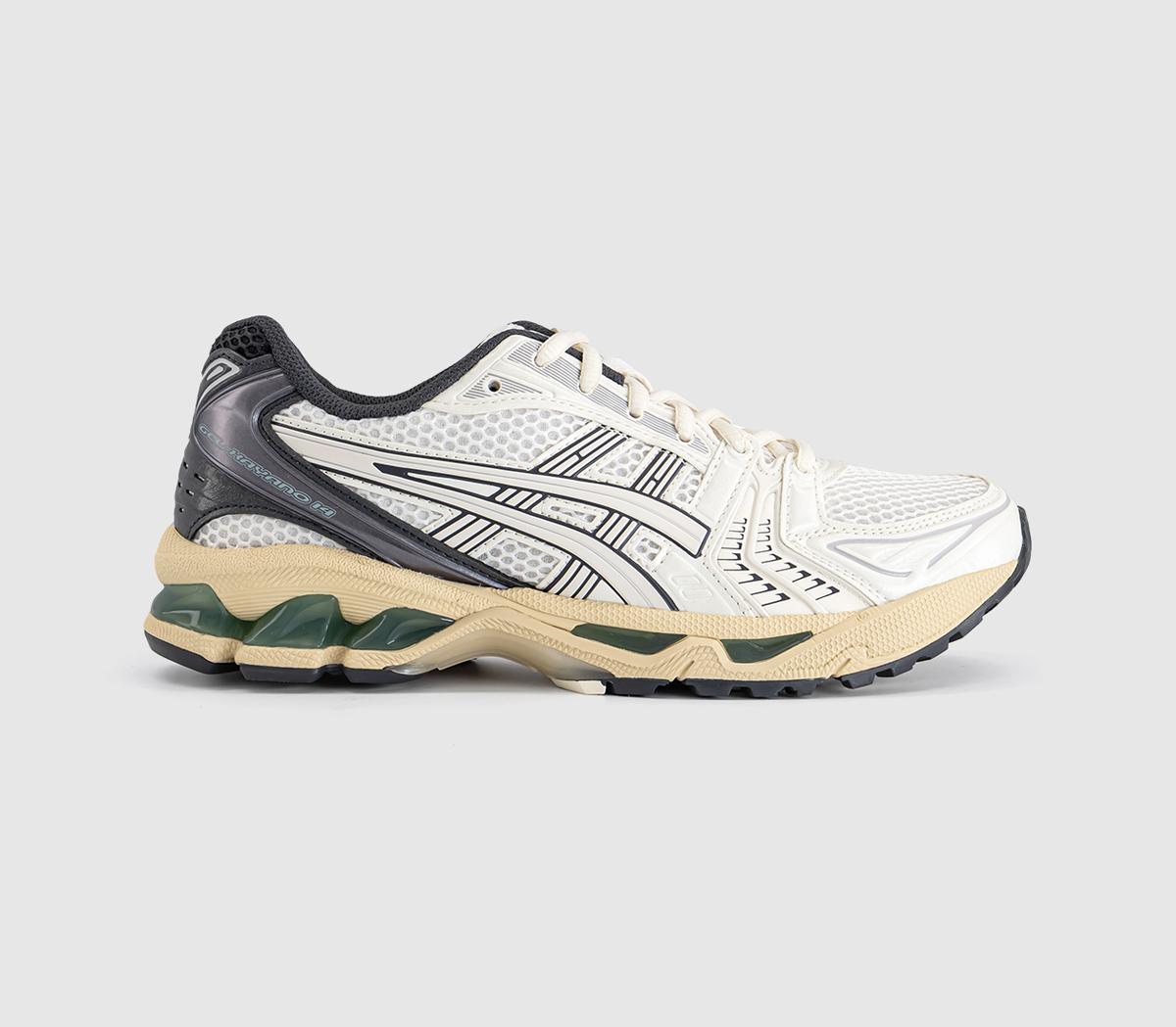 Click here for ASICS Womens Gel-kayano 14 Trainers Cream Obsidian... prices