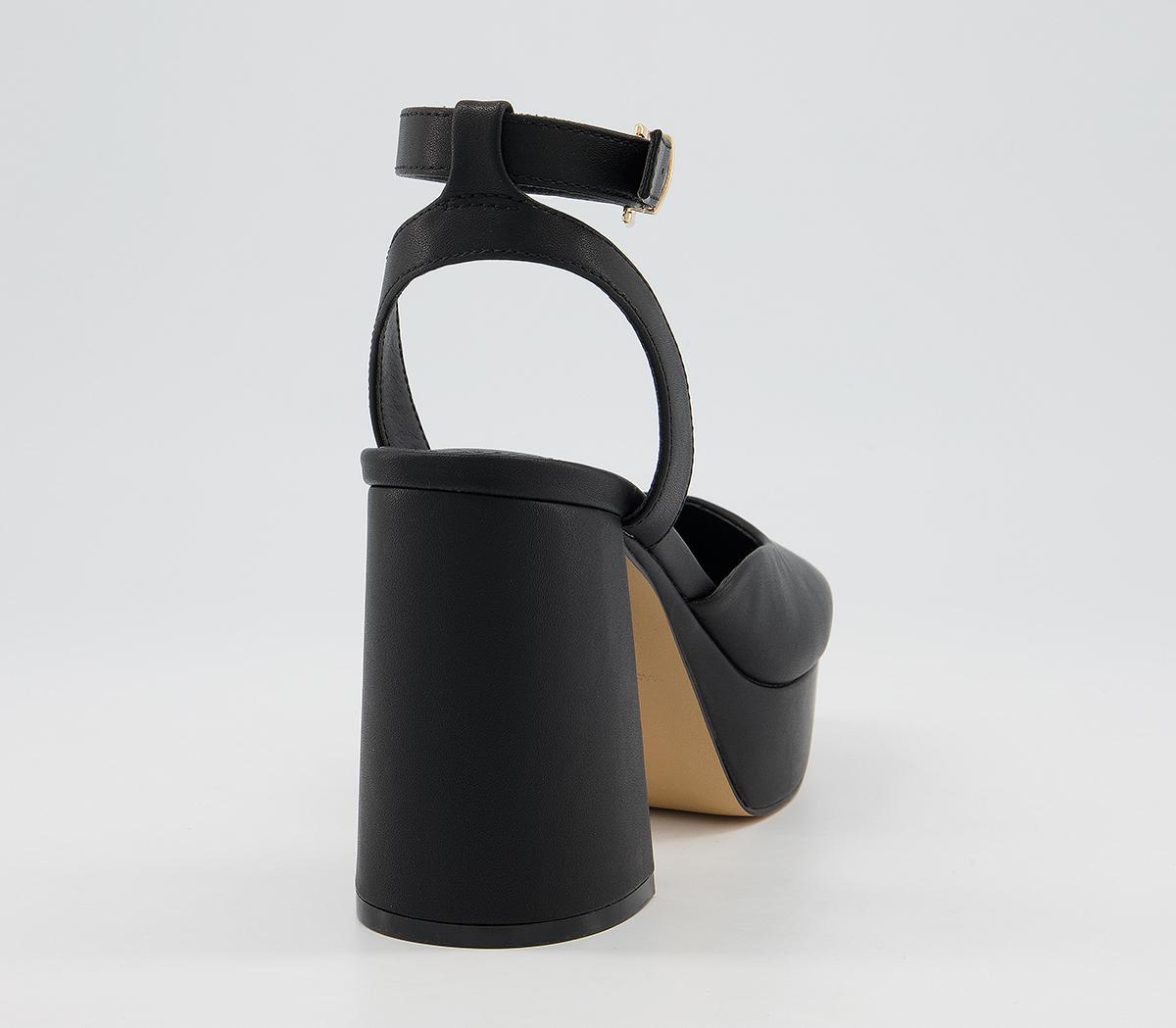 OFFICE Hayward Platform Court Heels Black - High Heels