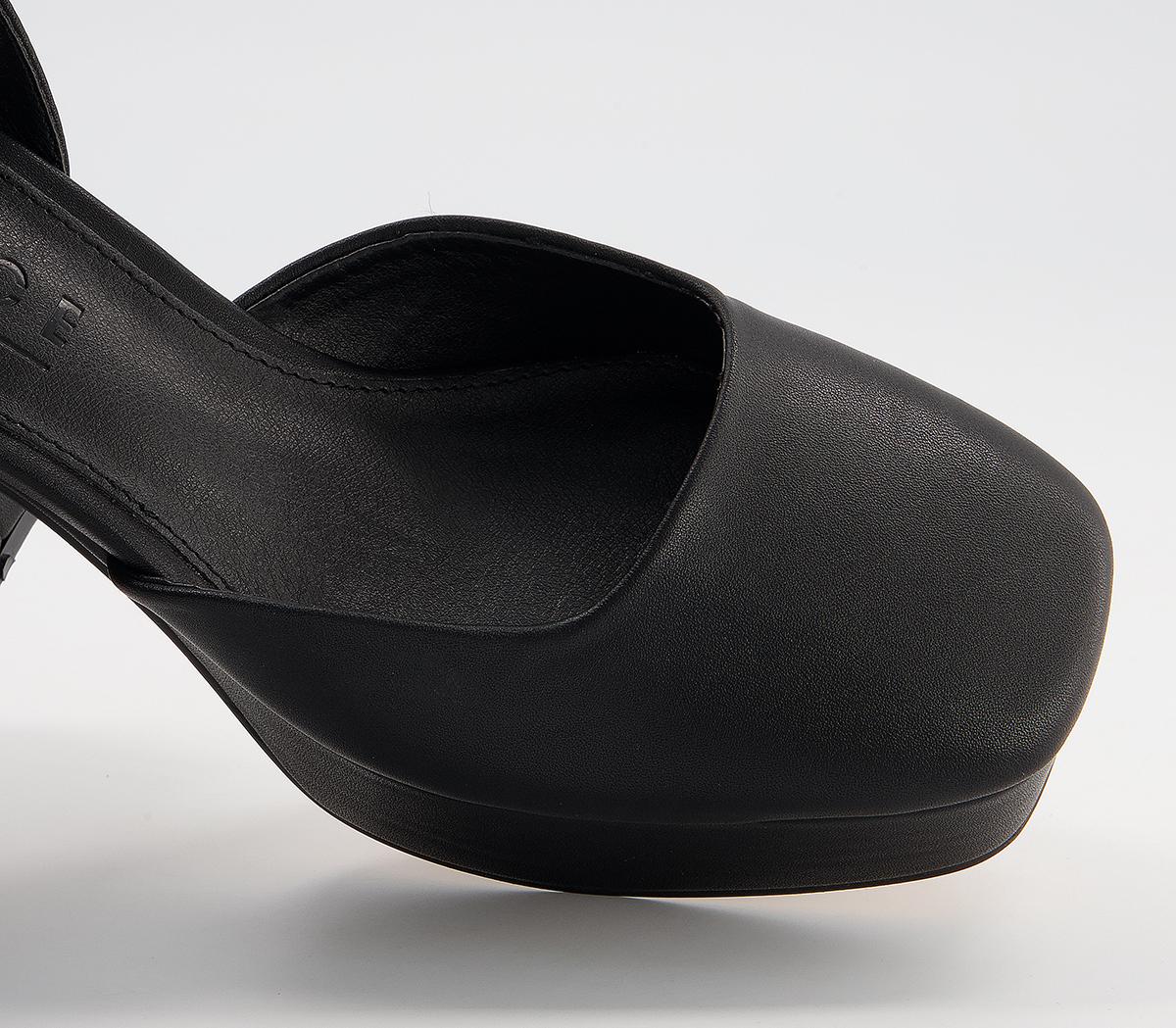 OFFICE Hayward Platform Court Heels Black - High Heels