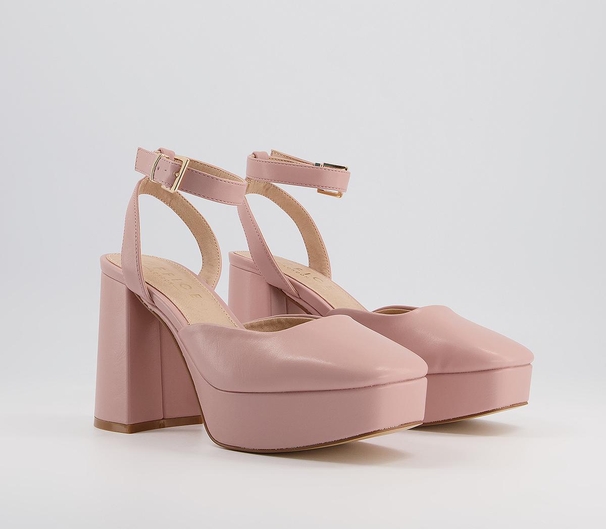 OFFICE Hayward Platform Court Heels Beige - High Heels