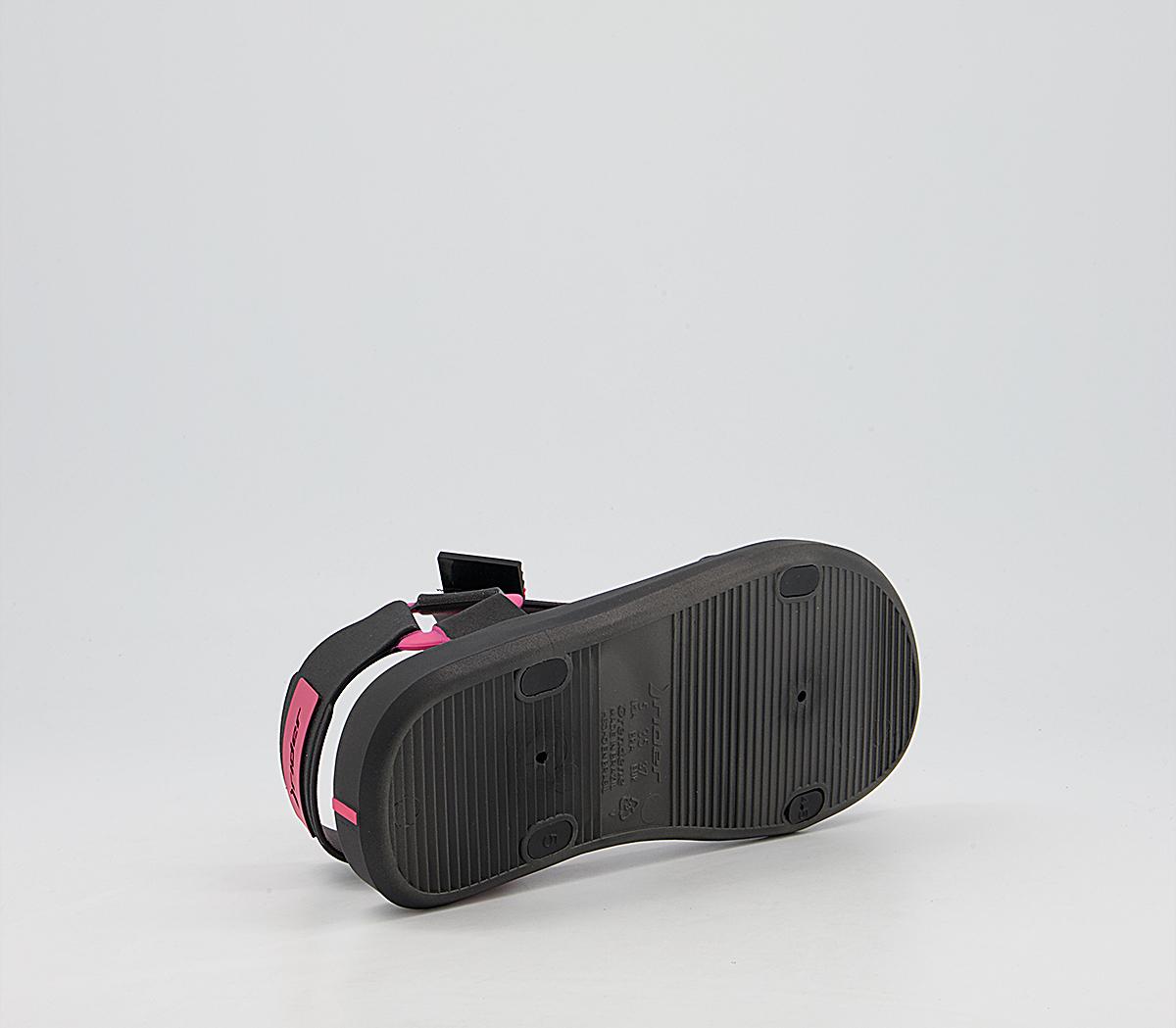 Rider Rider Free Sandals Pink Black - Women's Vegan Shoes