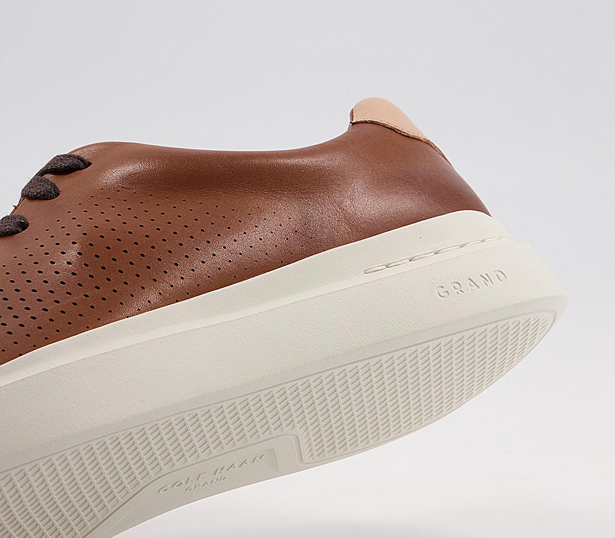 Cole Haan Grand Pro Rally Court Sneakers British Tan Ivory - Men's ...