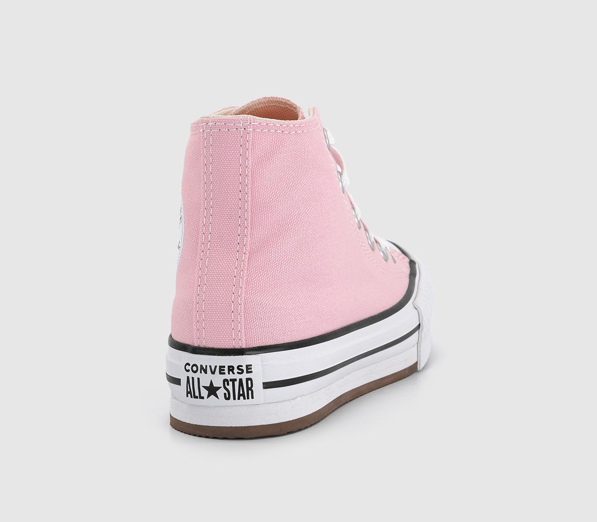 Converse All Star Eva Lift Hi Youth Sunrise Pink White - Unisex