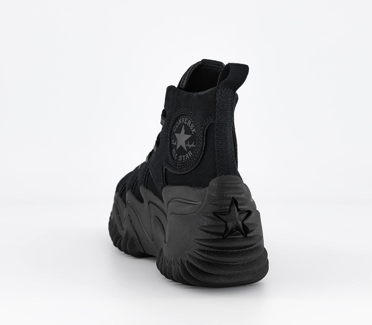 Converse Run Star Motion Platform Trainers Black - Men's Trainers