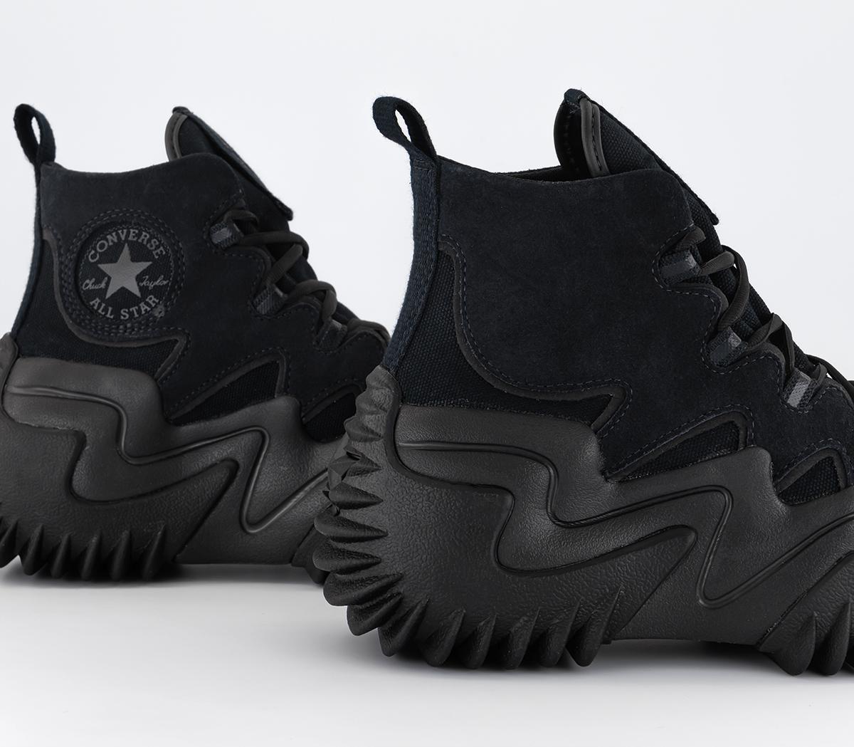 Converse Run Star Motion Platform Trainers Black - Men's Trainers