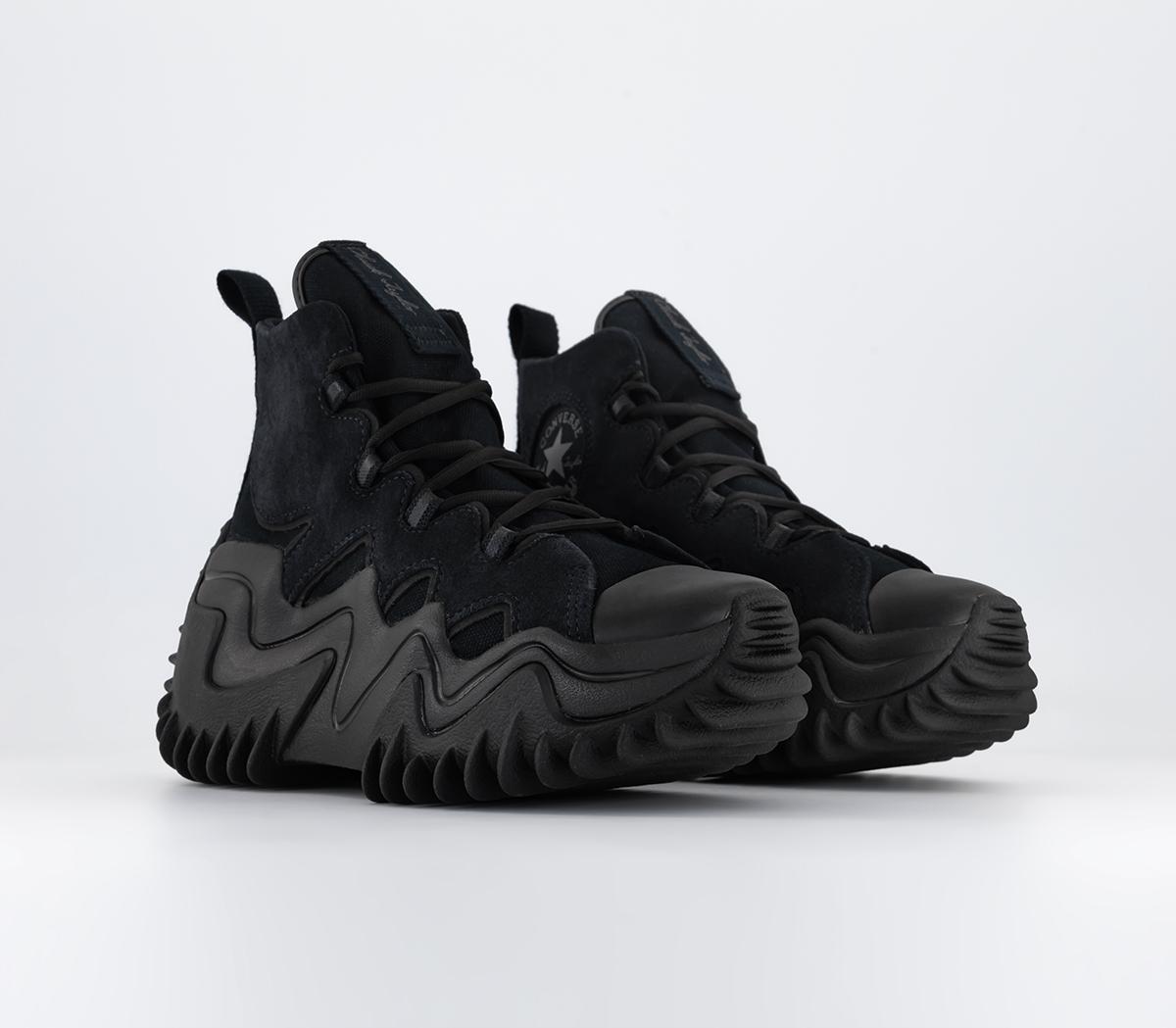 Converse Run Star Motion Platform Trainers Black - Men's Trainers
