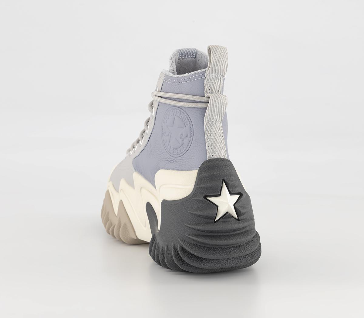 Converse Run Star Motion Platform Trainers Gravel Mouse Egret - Women's ...