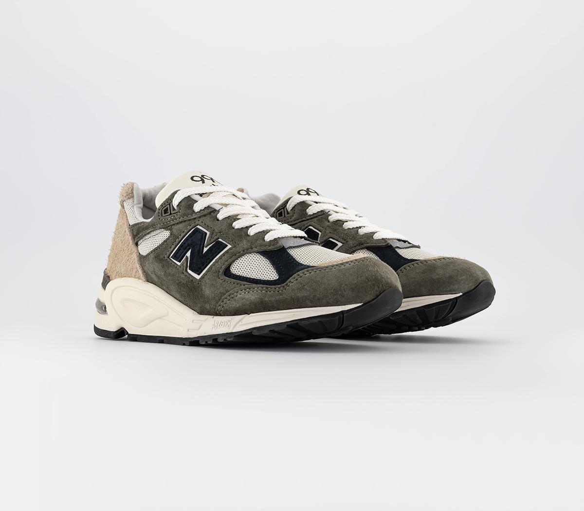 New Balance 990v2 Trainers Grey - Men's Trainers