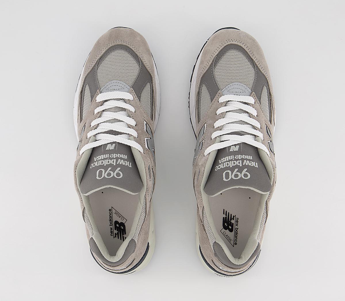 New Balance 990v2 Made in USA Trainers Grey Mius - Men's Trainers