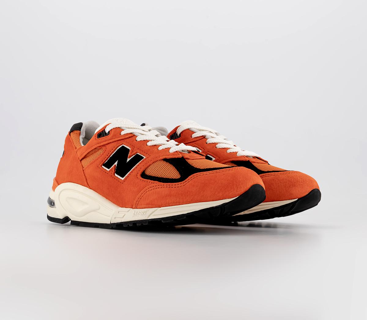 New Balance 990v2 Made in USA Trainers Marigold - Men's Trainers