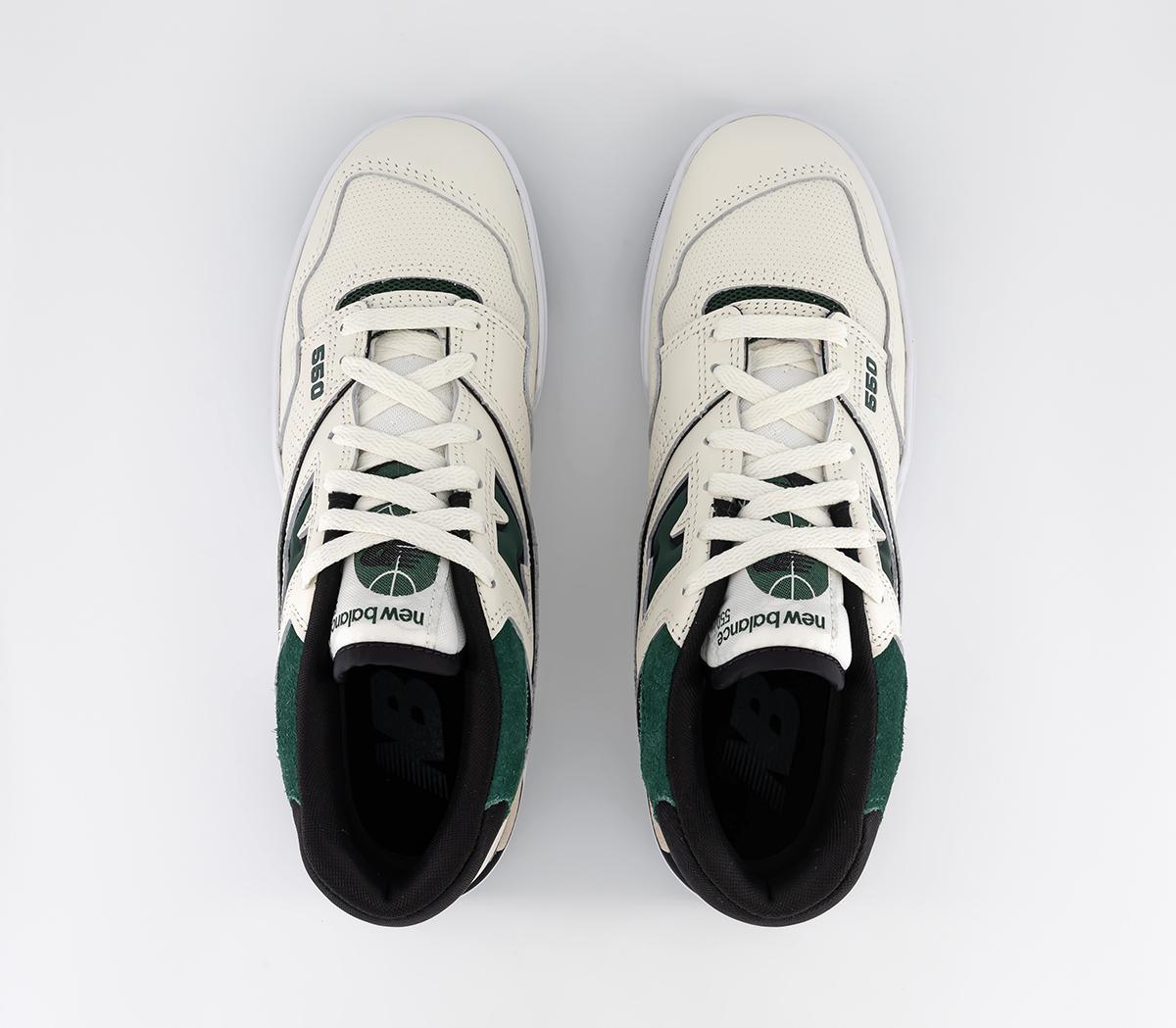 New Balance BB550 Trainers Green White Off White - Unisex Sports
