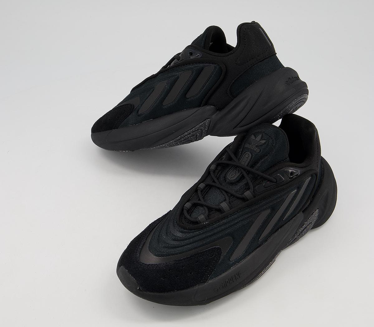 adidas Ozelia Trainers Black Black Carbon F - Women's Trainers