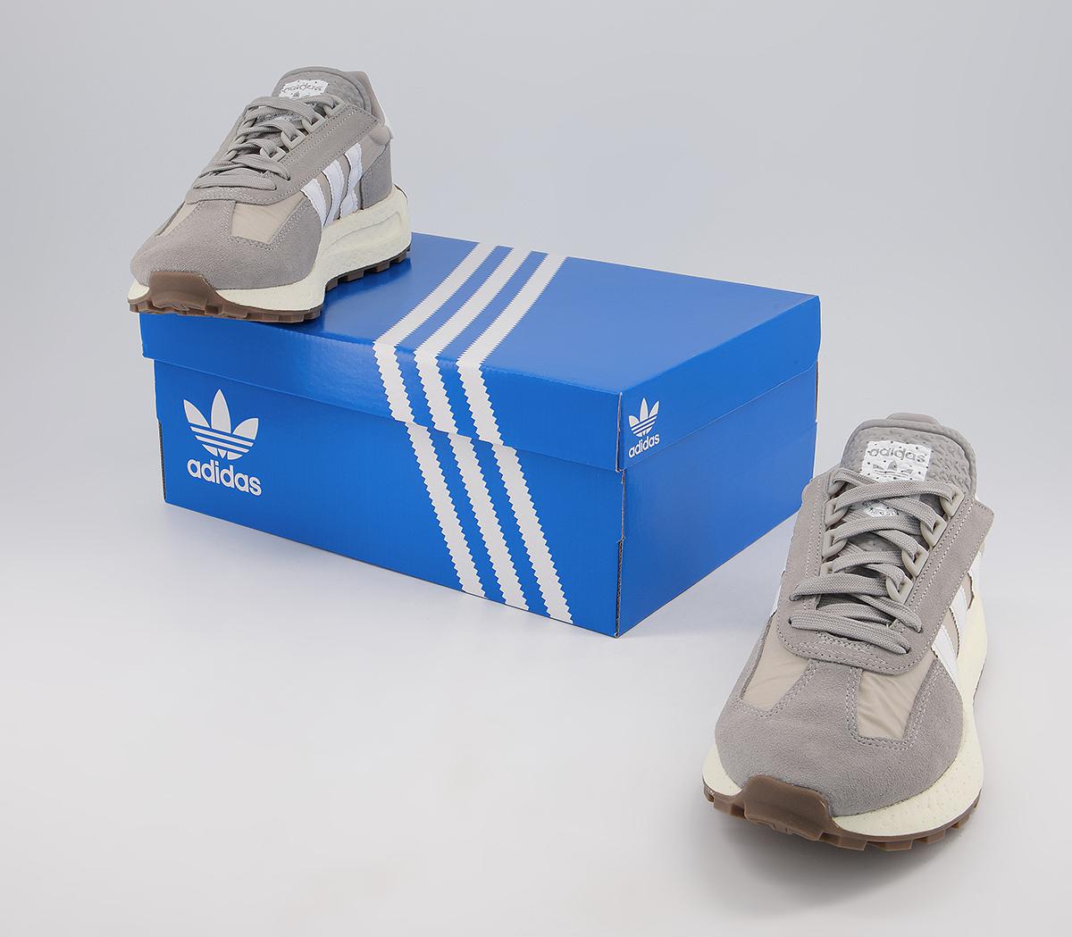adidas Retropy E5 Trainers Grey White Black - Women's Trainers