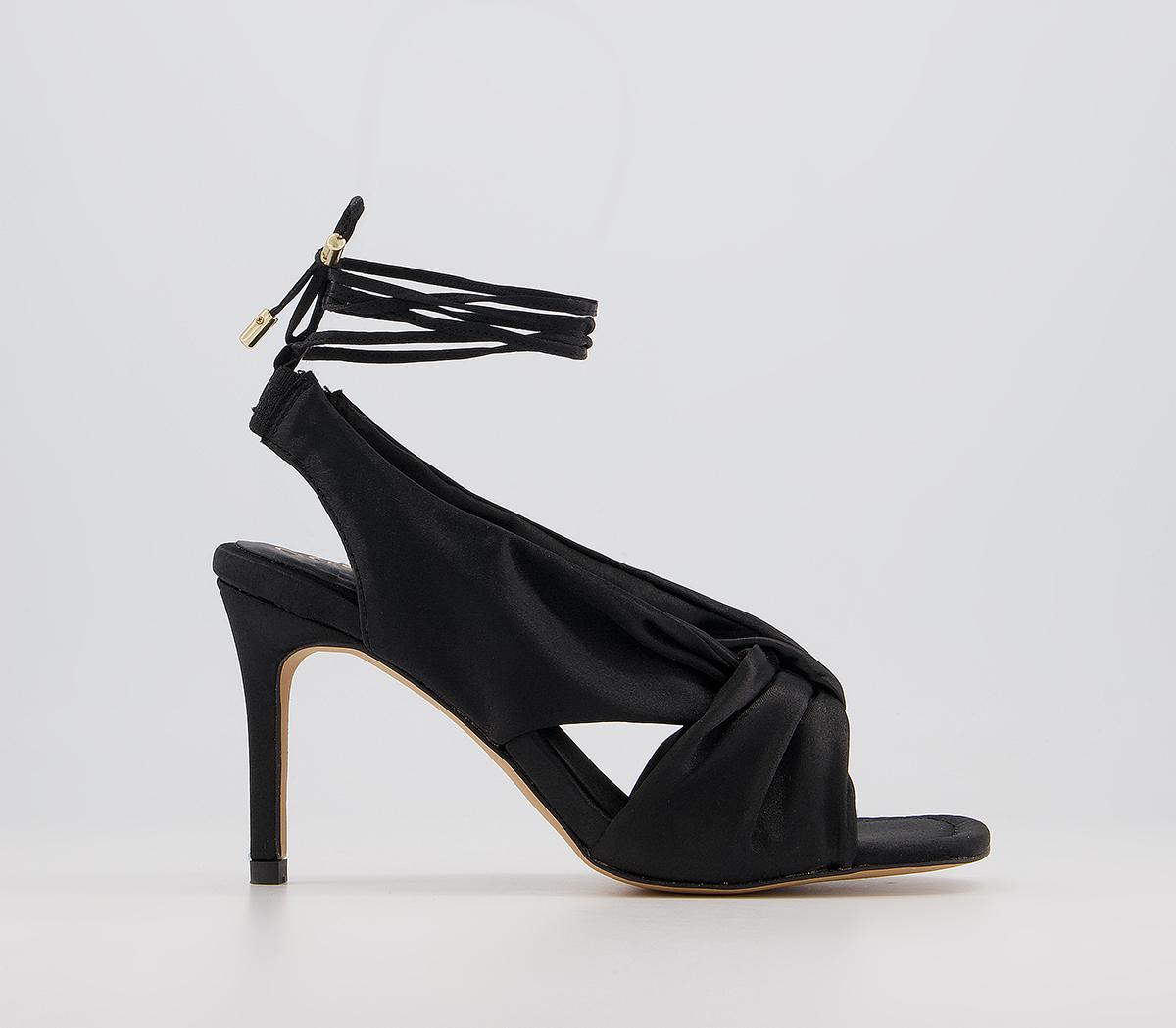 OFFICE Hardware Twist Slingback Heels Black - High Heels