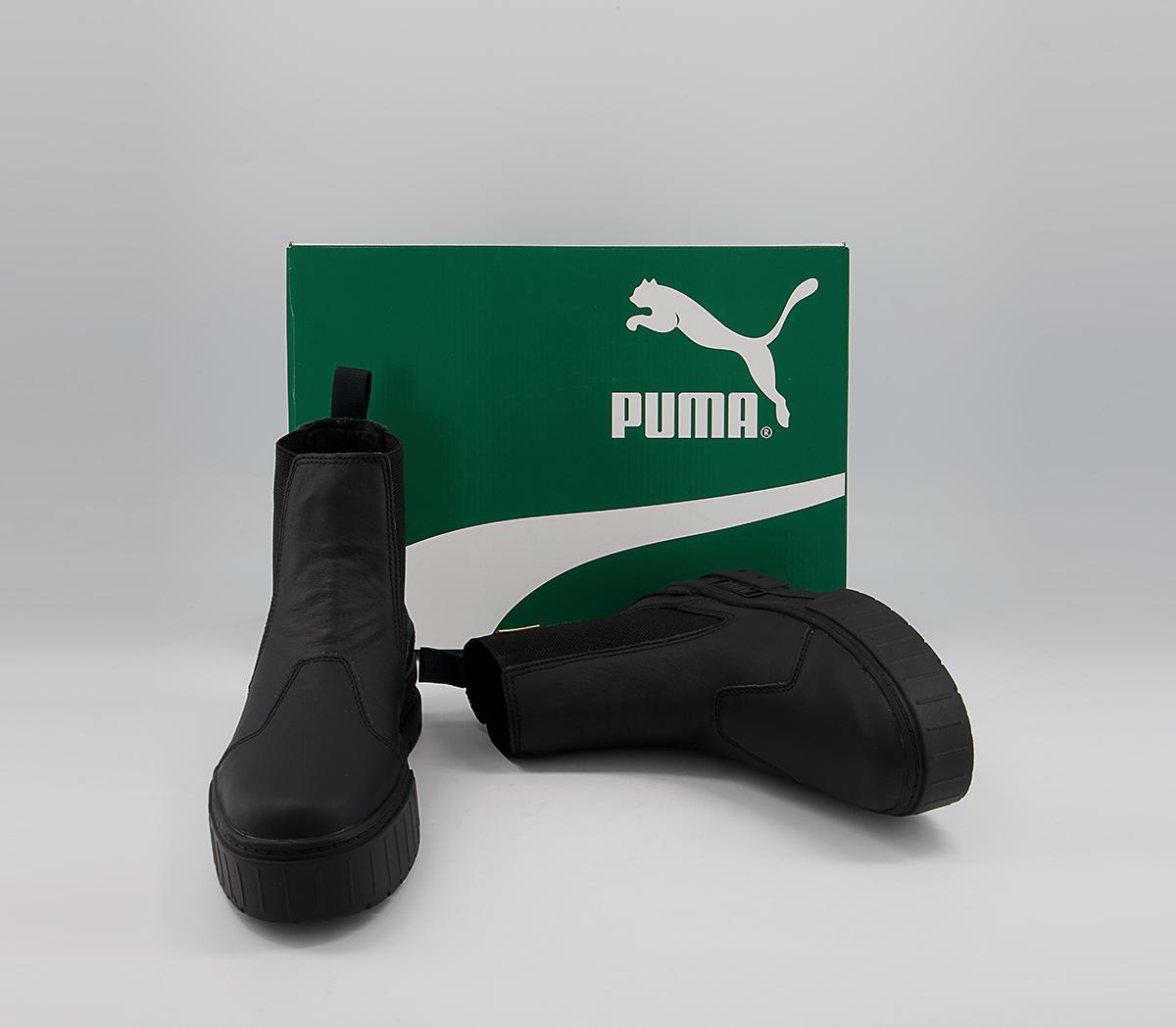 PUMA Mayze Chelsea Boots Puma Black - Women's Ankle Boots